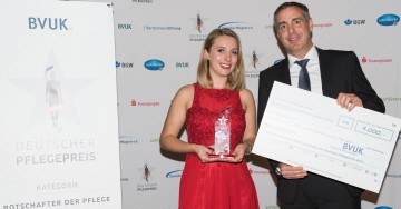 Pflegepreis Gewinnerin Helena Dyck - Deutscher Pflegetag